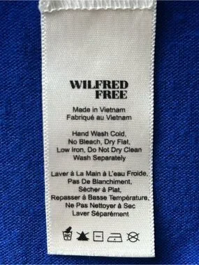 Wilfred | Tops | Wilfred Free Aritzia Rosa Tank Dress Royal Blue Swing ...
